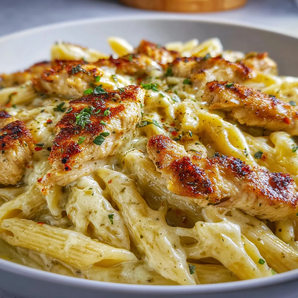 Creamy Garlic Parmesan Chicken Pasta Recipe | Easy & Delicious Dinner ...