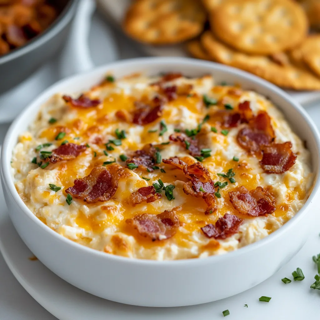 Warm Crockpot Cottage Cheese Dip Recipe | Hot, Creamy Bacon Dip - Tasty ...